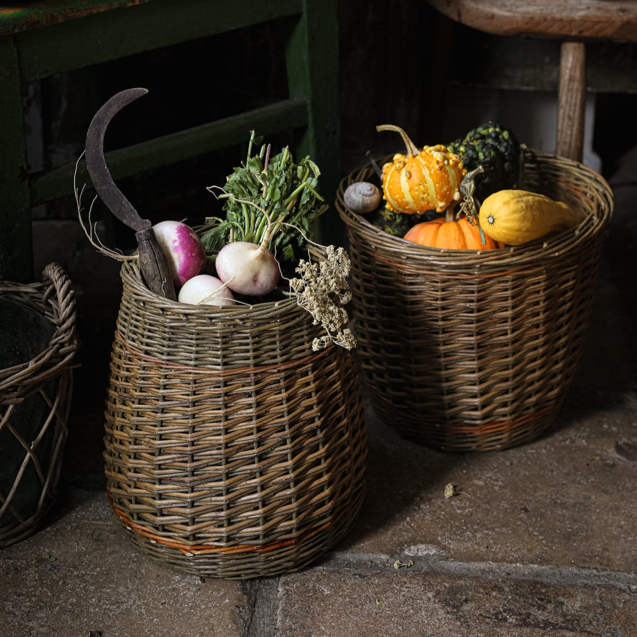 Handmade Willow Basket 01
